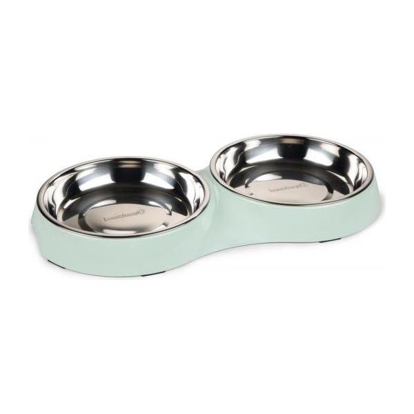 Beeztees Smickle - Dinerset Kat - Mint - 35x18x3 cm - 2x 420 ml