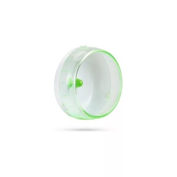 Beeztees Runny Looprad - Knaagdier - Groen - 14 cm